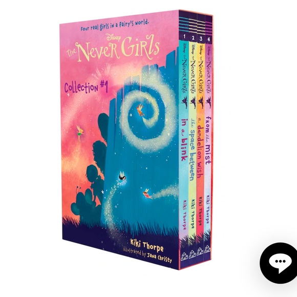 Disney | Other | Disney The Never Girls Book Collection With Bonus Book ...